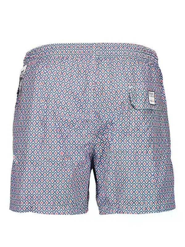 Fedeli Madeira Swim Shorts - Blue