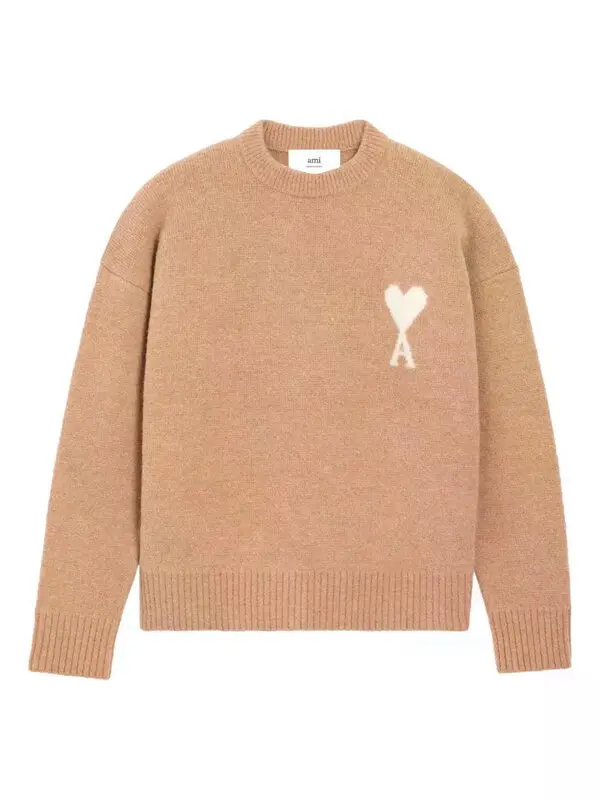 Ami Knitted Sweater - Neutrals