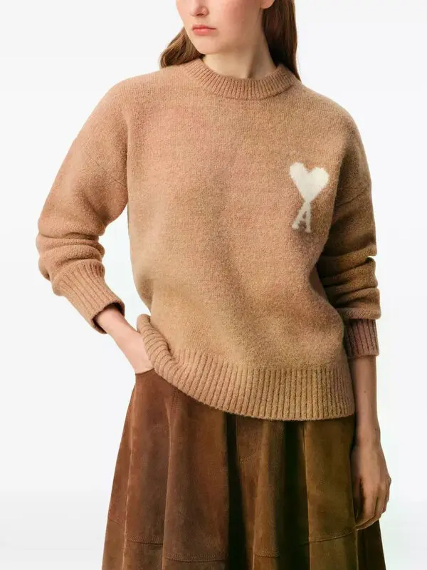Ami Knitted Sweater - Neutrals