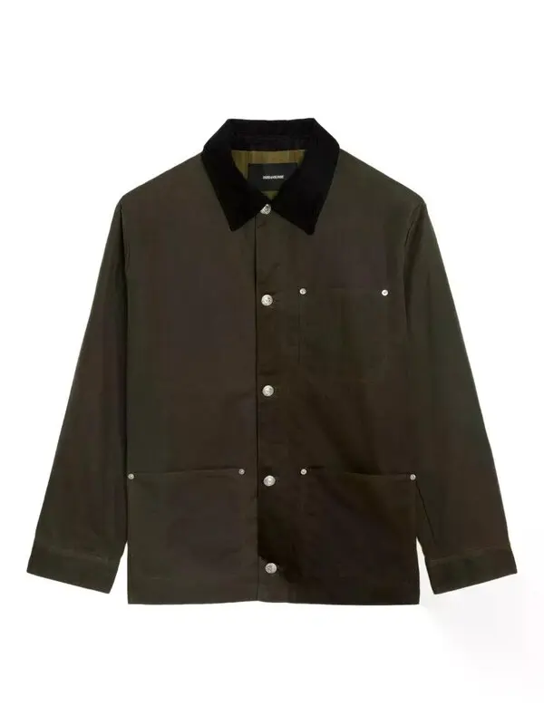 Zadig&Voltaire Boye Velvet-collar Jacket