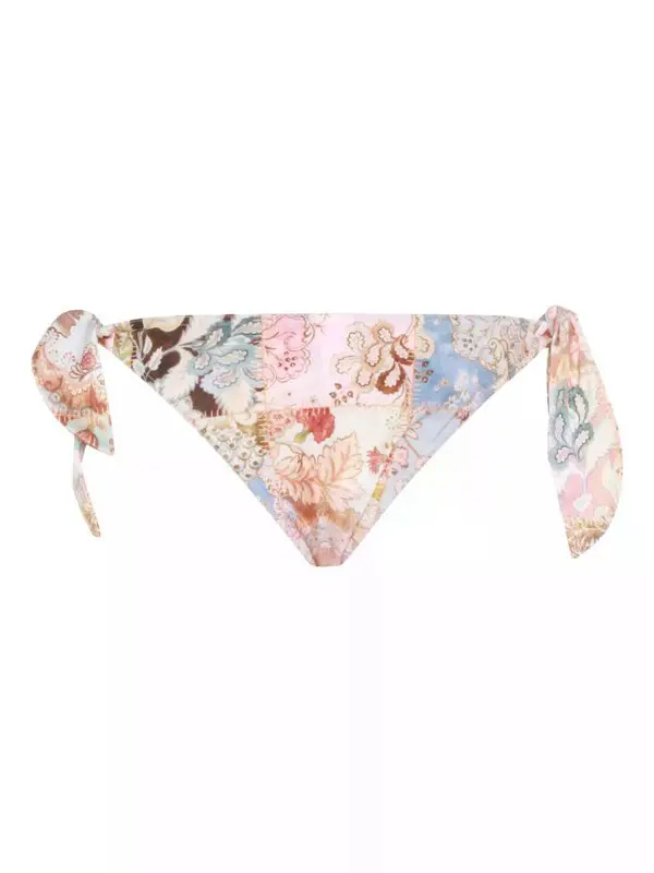 Zimmermann Daylight Tie-side Bikini Bottom - Neutrals