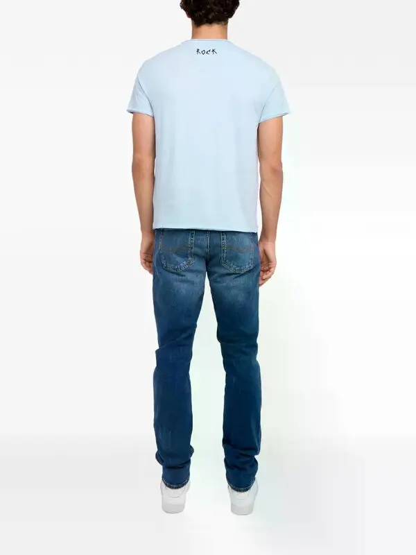 Zadig&Voltaire Monsatir Henley T-shirt - Blue