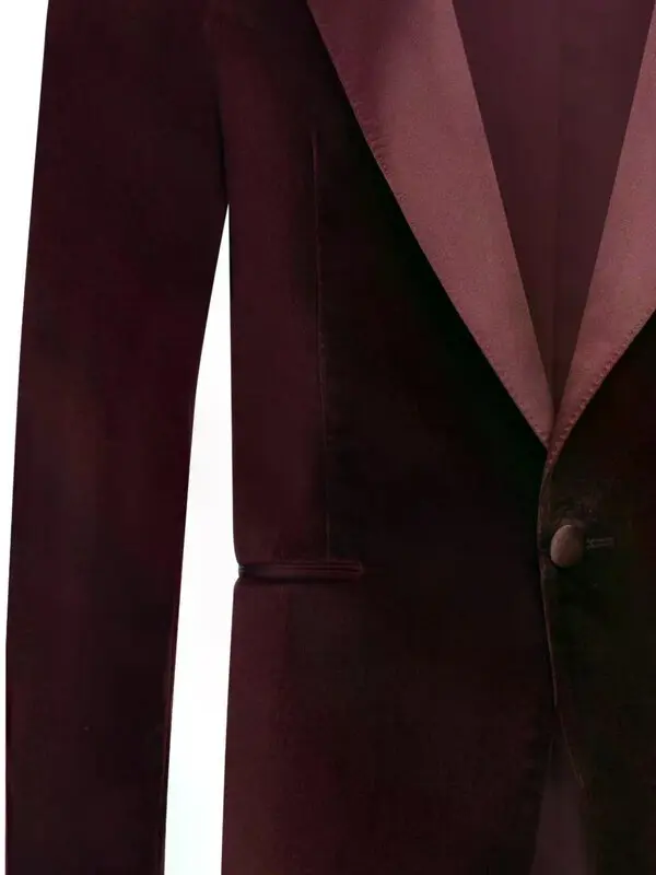 FRANZESE COLLECTION Peak-lapel Single-breasted Blazer