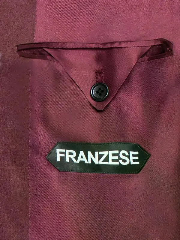 FRANZESE COLLECTION Peak-lapel Single-breasted Blazer
