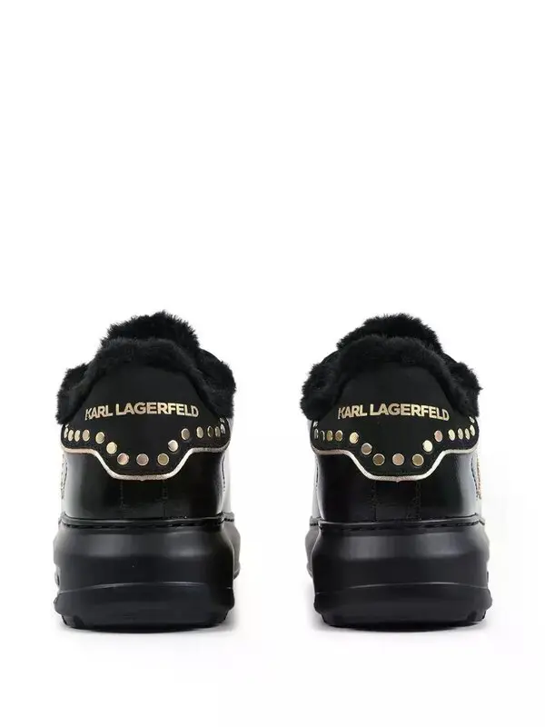 Karl Lagerfeld Kapri Lug Leather Sneakers