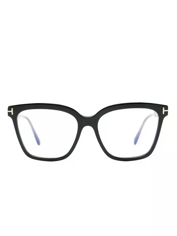 TOM FORD Rectangular-frame Optical Glasses - Black