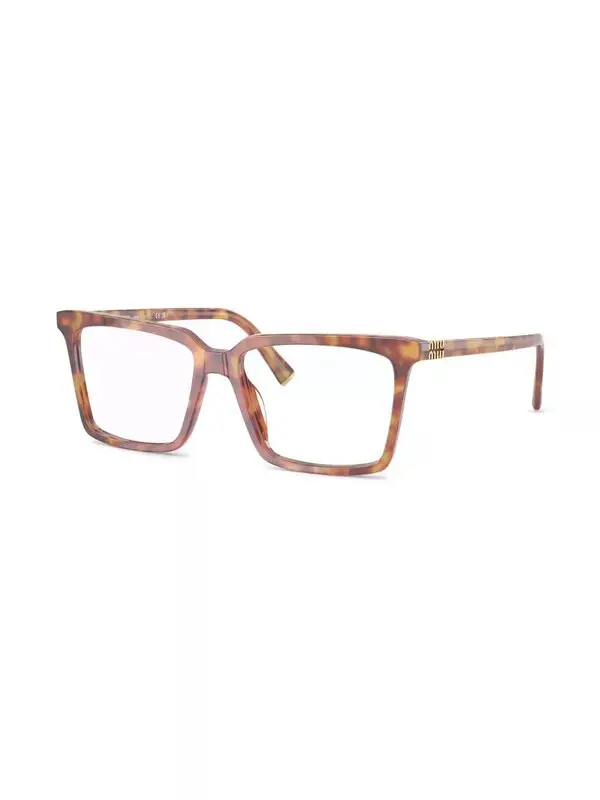 Miu Miu Rectangle Frame Glasses