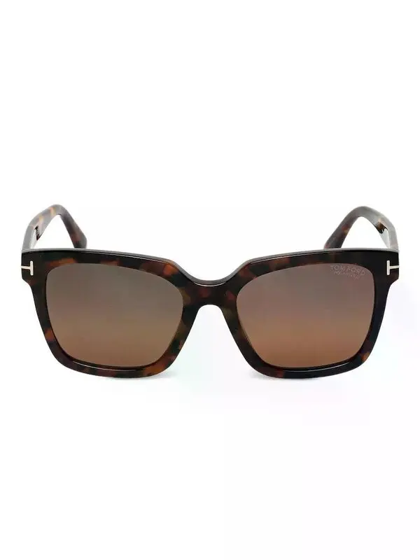 TOM FORD Square-frame Sunglasses - Brown