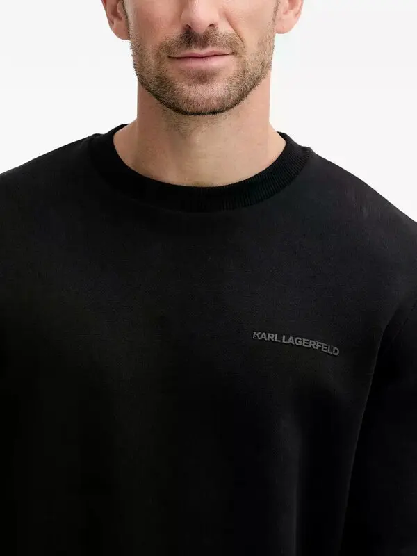 Karl Lagerfeld Logo Graphic Sweatshirt