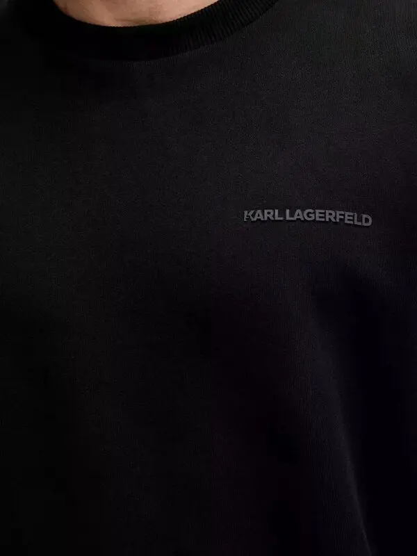 Karl Lagerfeld Logo Graphic Sweatshirt