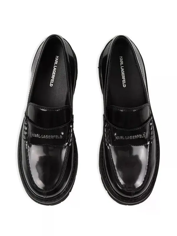 Karl Lagerfeld Lowell Leather Loafers