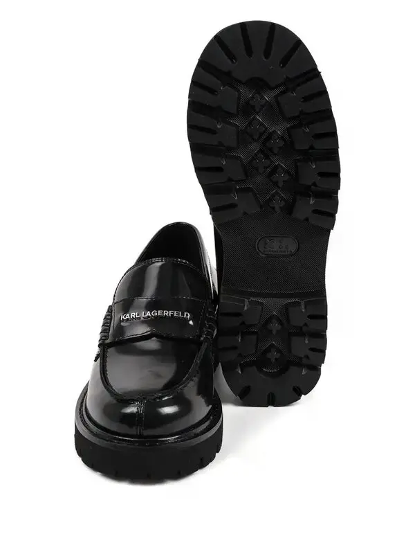 Karl Lagerfeld Lowell Leather Loafers