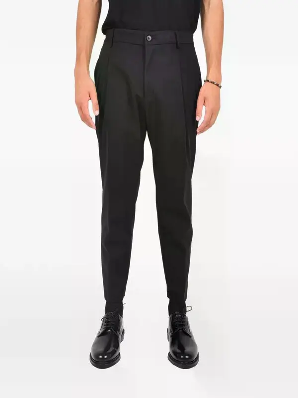LOW BRAND Pleated Tailored Trousers