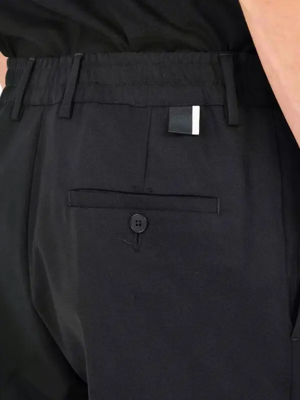 LOW BRAND Pleated Tailored Trousers