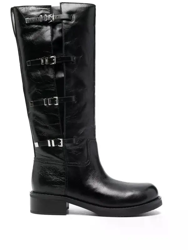 Michael Kors 44mm Darrington Leather Boots