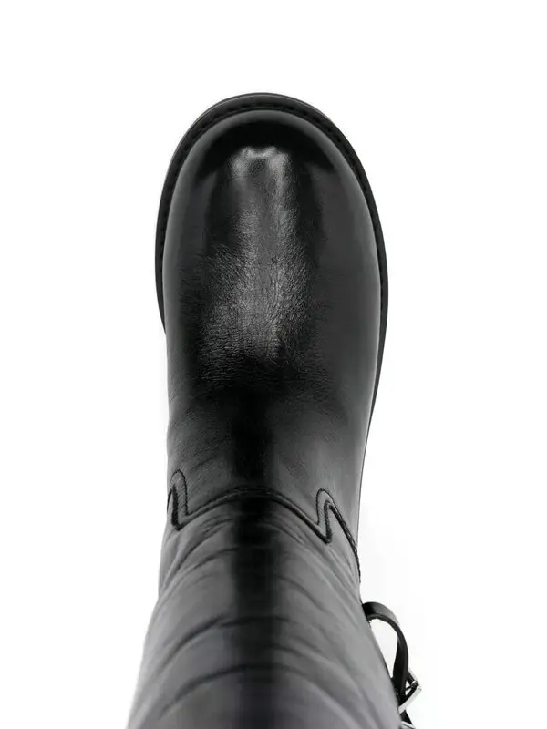 Michael Kors 44mm Darrington Leather Boots