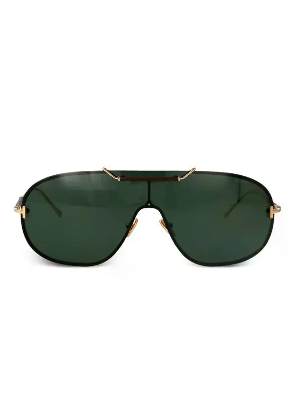 TOM FORD Tyler Brow-bar Sunglasses - Gold