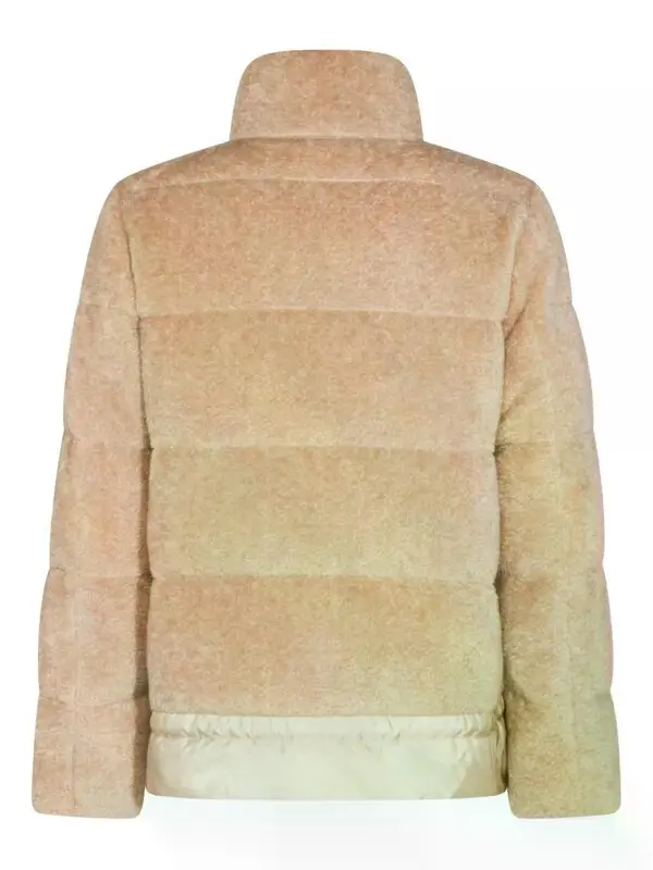 Moncler Padded Zip-fastening Jacket - Neutrals