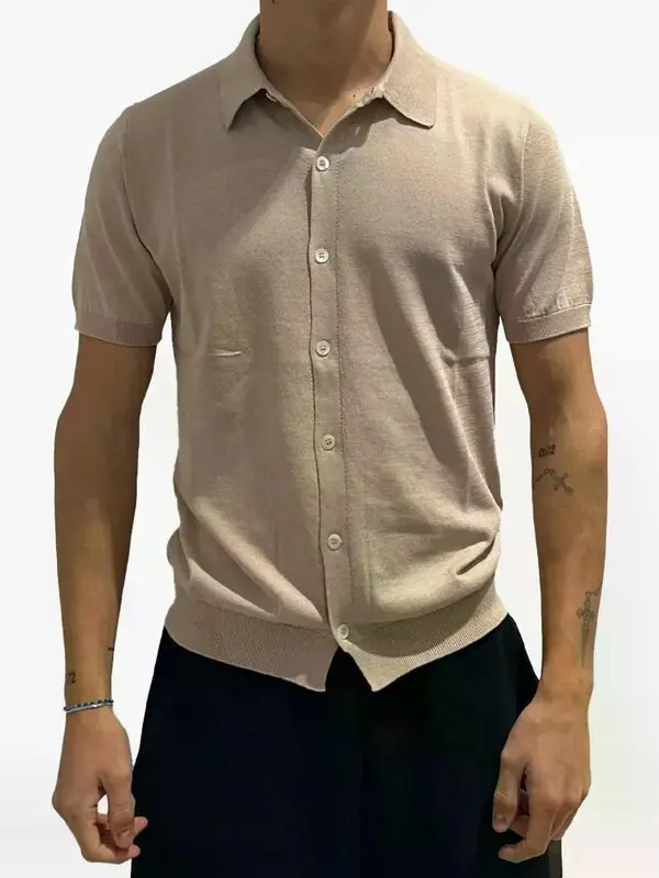 RAYNE 1896 Knitted Shirt - Neutrals
