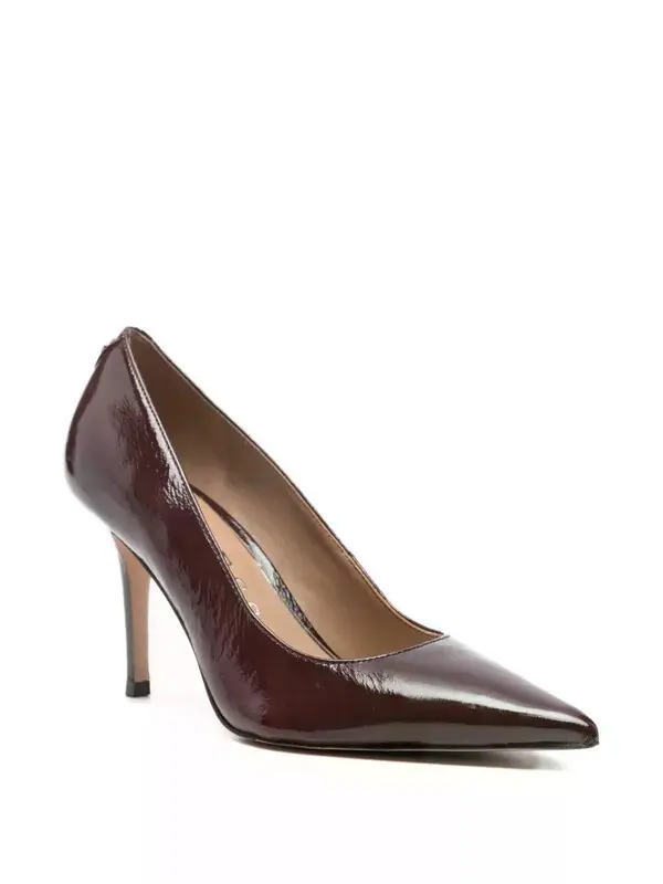 Guess 85mm Prindy Pointed Leather Pumps