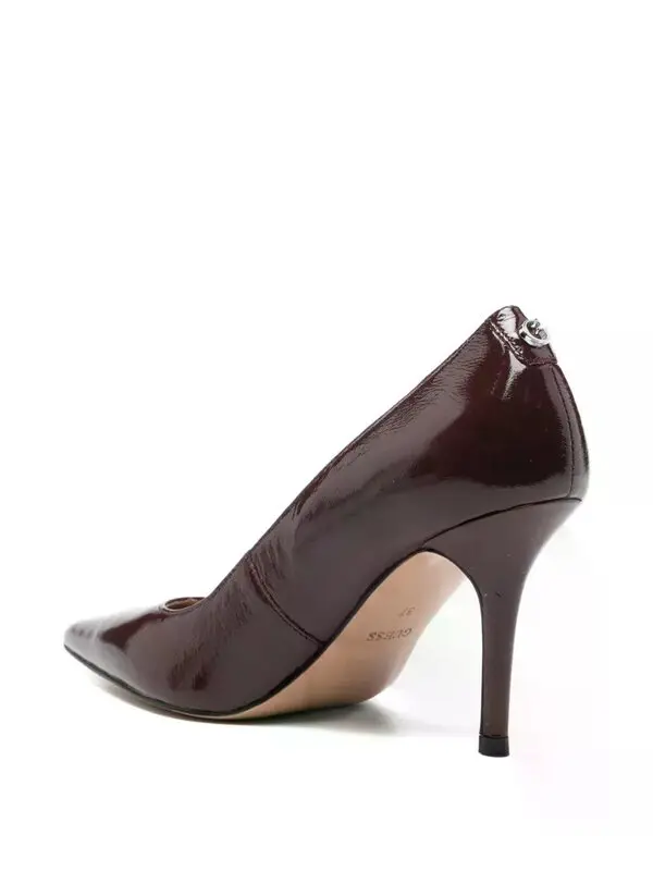 Guess 85mm Prindy Pointed Leather Pumps