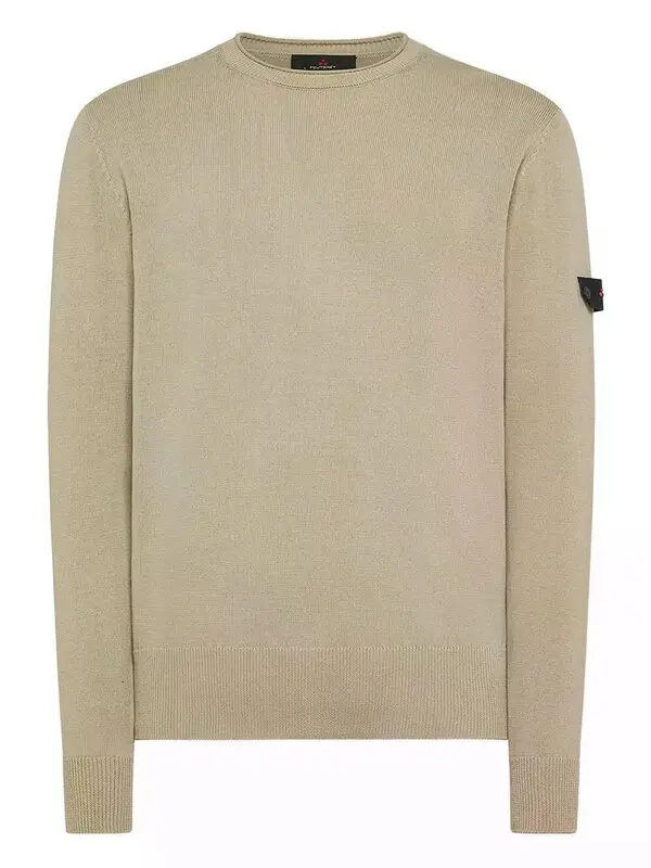 Peuterey Logo-patch Sweater - Neutrals