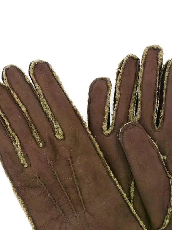 MARIO PORTOLANO Trim Detail Gloves