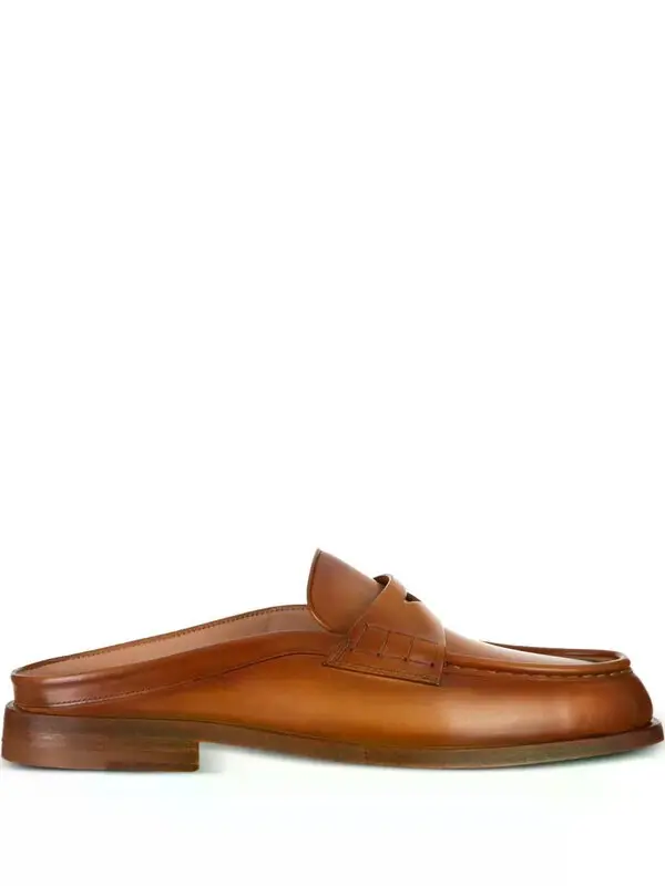 Santoni Loafer Mules