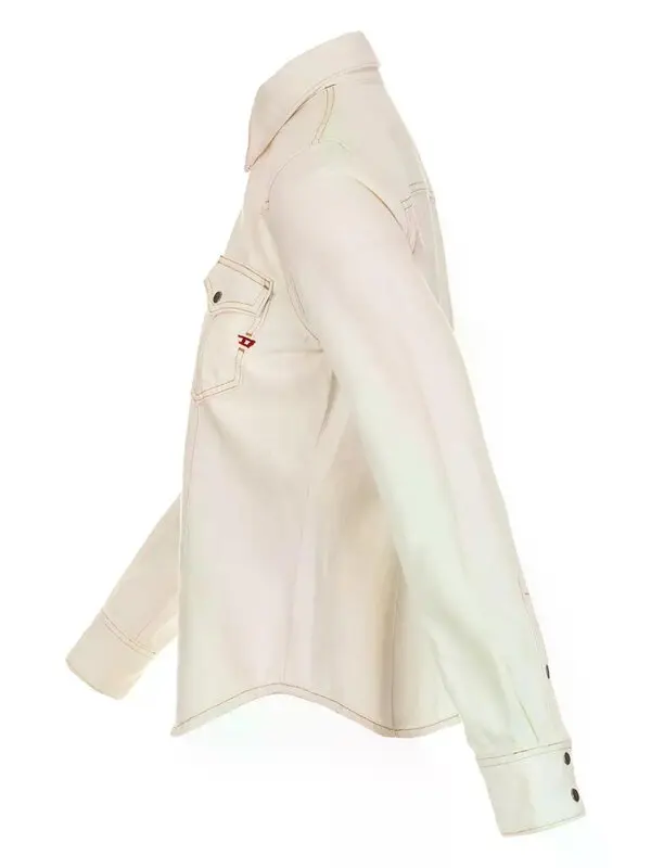 DIESEL® Chest-pocket Shirt - Neutrals