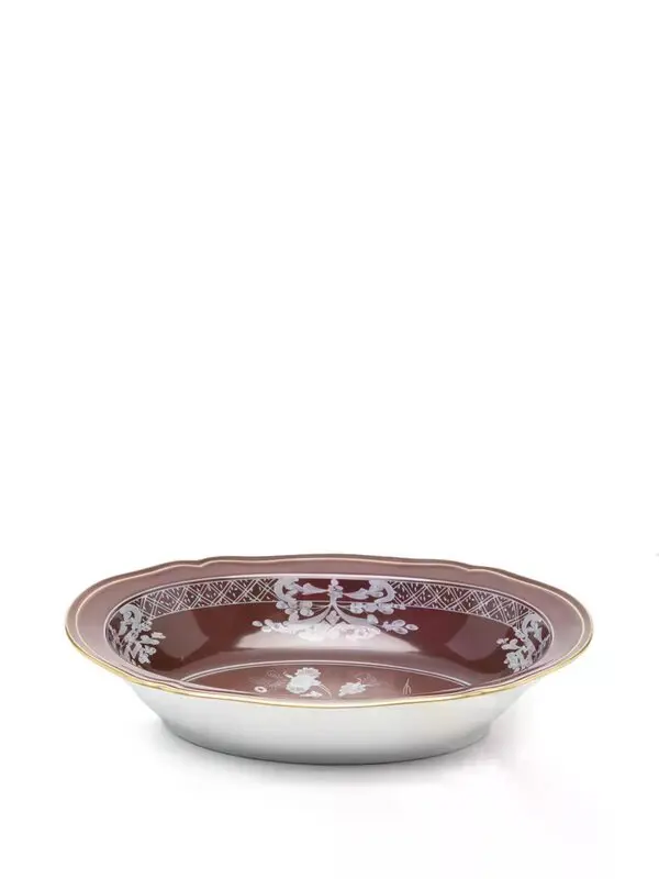 GINORI 1735 Floral-print Oval Bowl