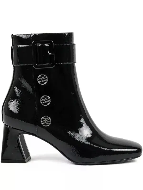 Karl Lagerfeld 60mm Beata Buckled Boots