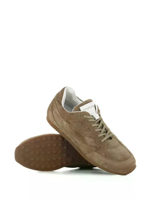 Officine Creative Panelled Low-top Sneakers - Brown