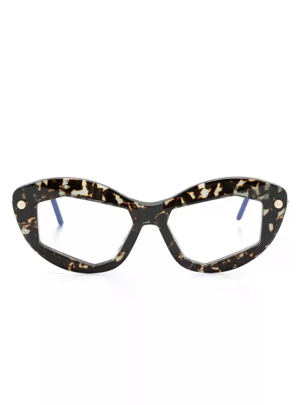 KUBORAUM Mask P16 Cat-eye Glasses - Black