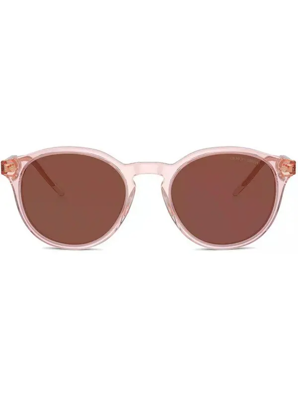 Giorgio Armani Round Frame Sunglasses - Pink