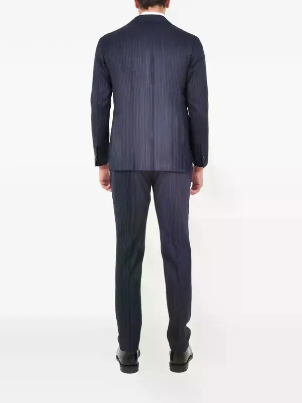 FRANZESE COLLECTION Single-breasted Pinstripe Blazer