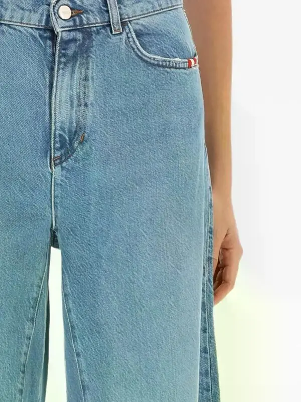 AMISH Frayed Hem Jeans