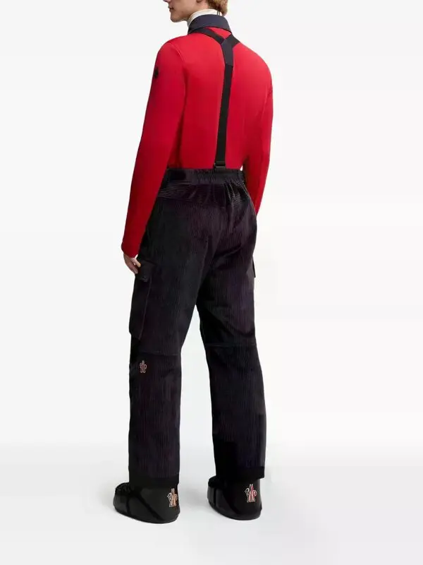 Moncler Corduroy Ski Bottoms - Blue
