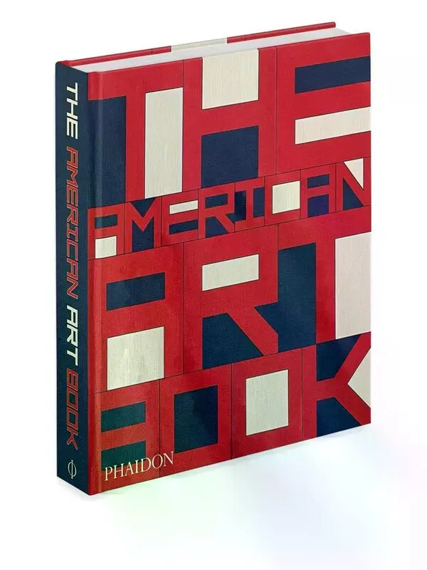 PHAIDON PRESS The American Art Book Hardcover Book - Red