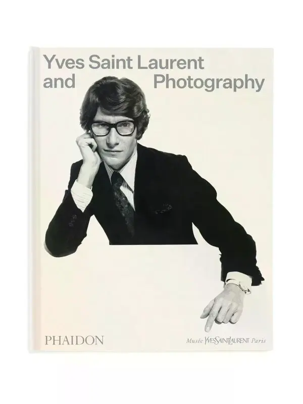 PHAIDON PRESS Yves Saint Laurent And Photography Hardcover Book - Neutrals