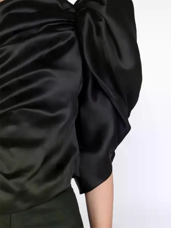 ANOUKI One-shoulder Bow Top
