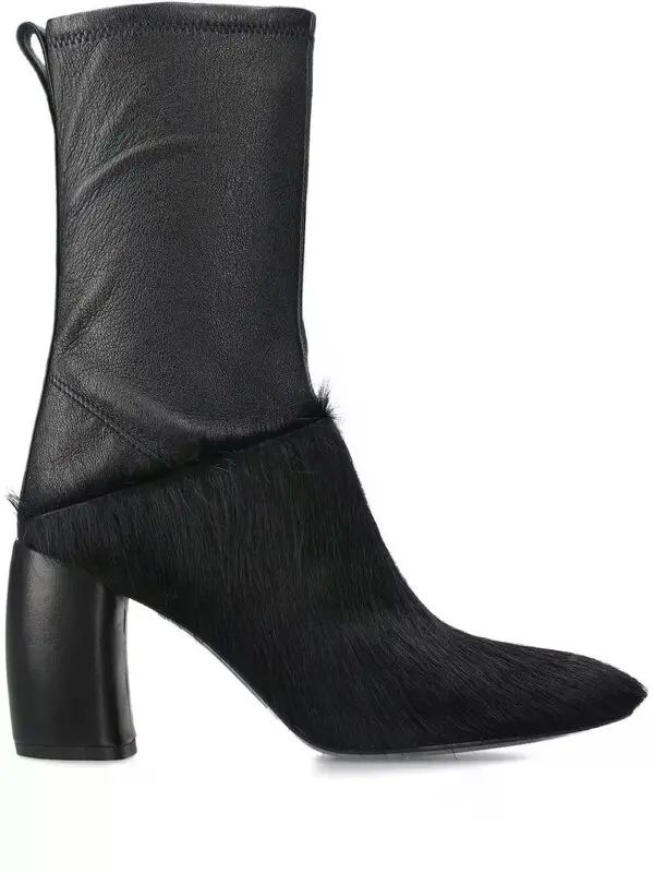 Premiata Ankle Boots With Furry Detail