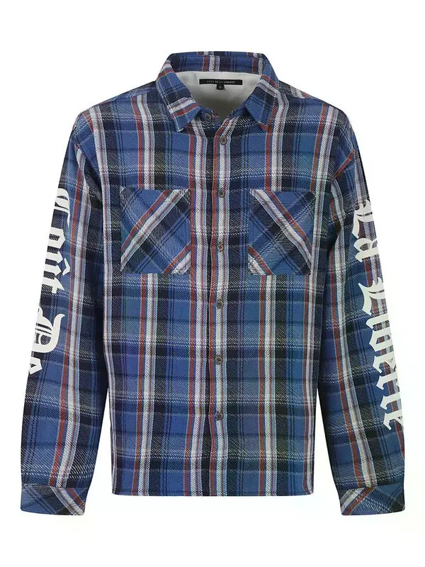 Cout De La Liberte Plaid-pattern Chest-pocket Shirt