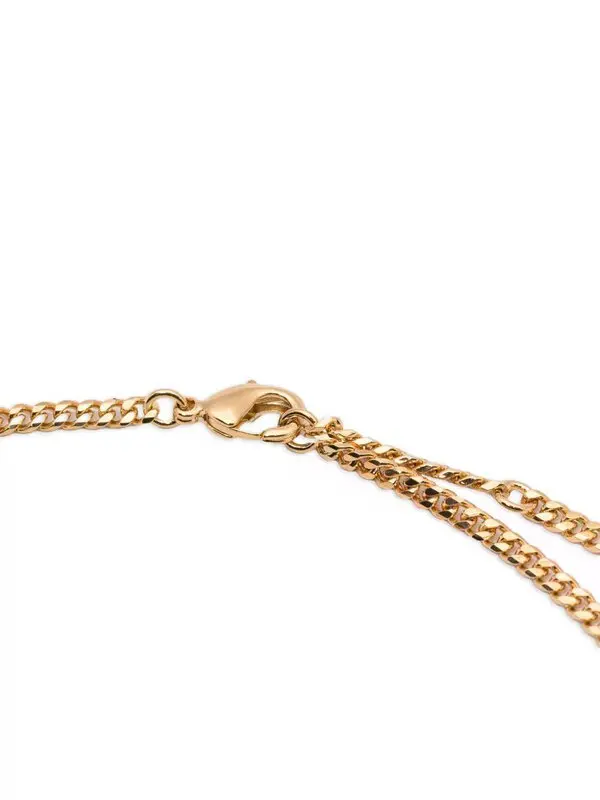 Blumarine Rose And Butterfly Detail Necklace
