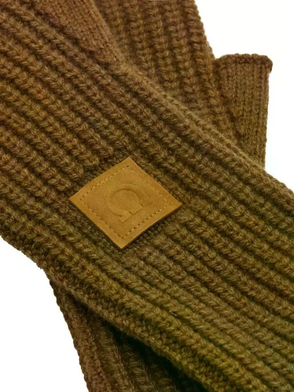 FERRAGAMO Knitted Hand Warmers With Thumbholes