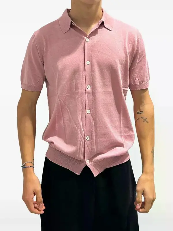 RAYNE 1896 Knitted Shirt - Pink