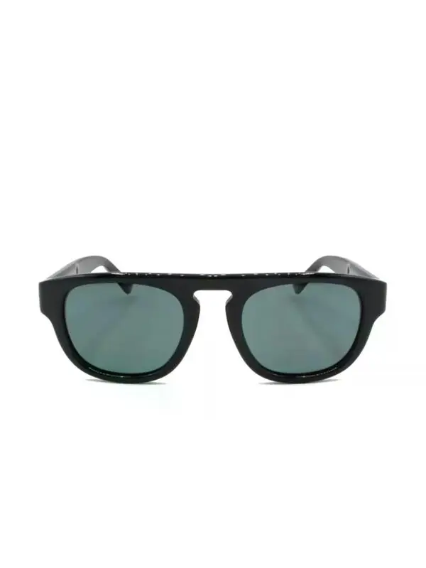 Vuarnet Round Frame Sunglasses - Black