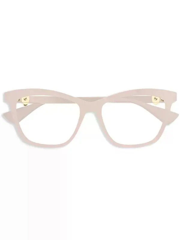 CARTIER Logo-plaque Glasses - Pink
