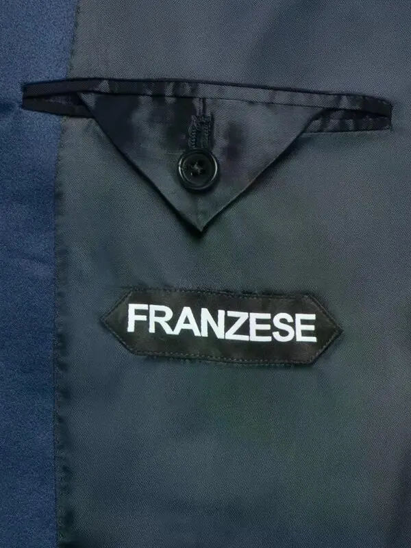 FRANZESE COLLECTION Peak-lapels Velvet Blazer