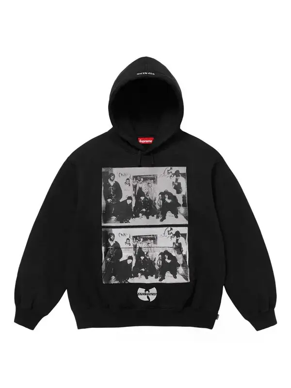 Supreme X Wu-tang Clan Graphic-print Hoodie