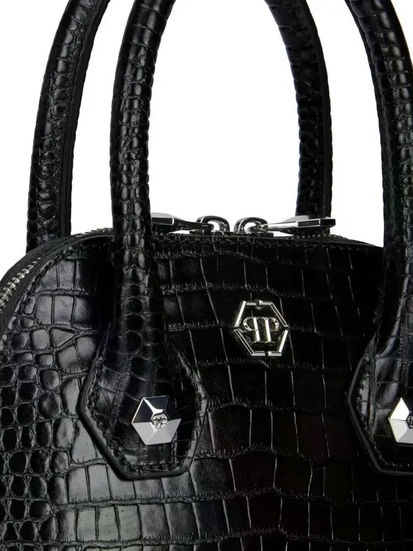 Philipp Plein Majestic Crocodile-print Tote